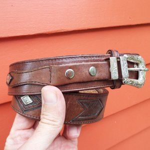 3D | Accessories | 3d Belt Company Womens Leather Western Belt Sz 38 ...